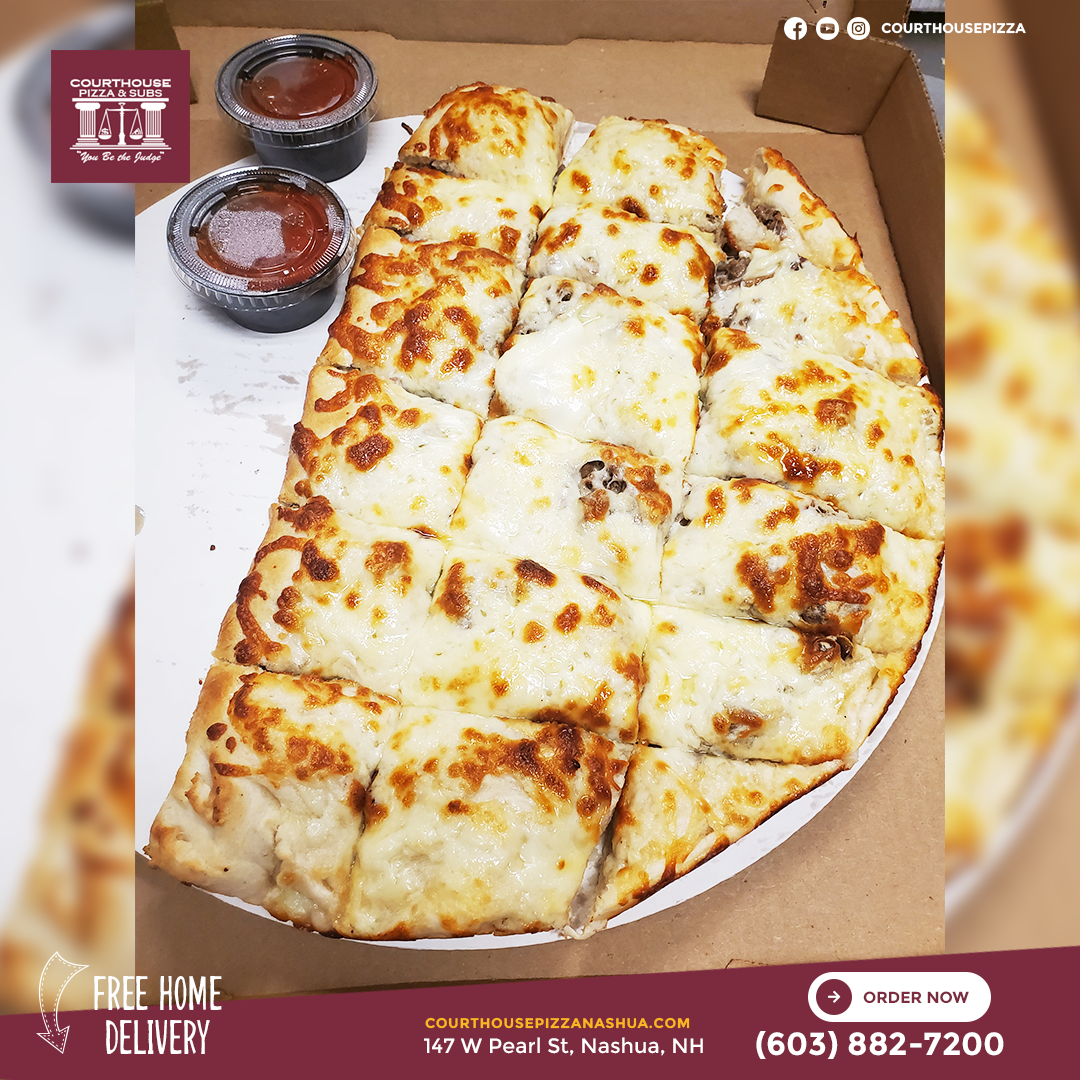 Calzones and Pizza - Courthouse Pizza | Nashua, NH